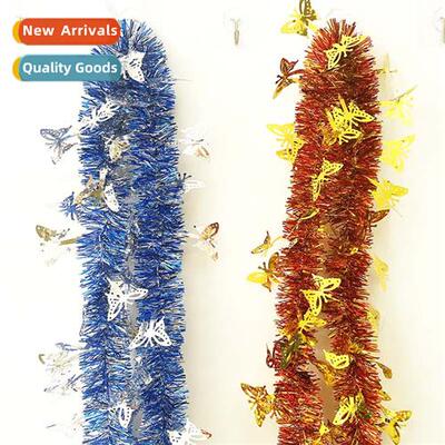 The new Christmas e pull flowers 2 meters 5cm wide filament