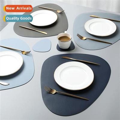 Irregular simple n-slip heat insulati placemats kchen table