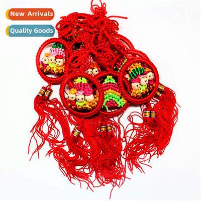 New fashi classic car Chinese knot auspicious peace small pe