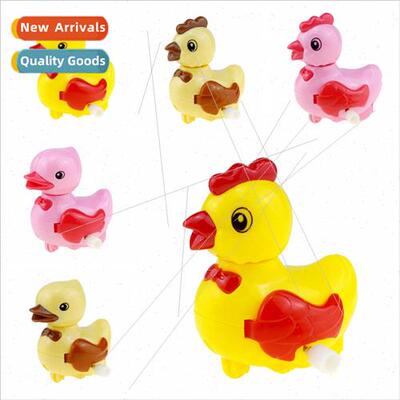 Plastic wind-up duckling wind-up cockerel wind-up will swing
