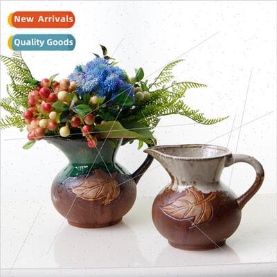 Vintage Europe Ceramic Kettle Home Ornament Europe Rustic Co