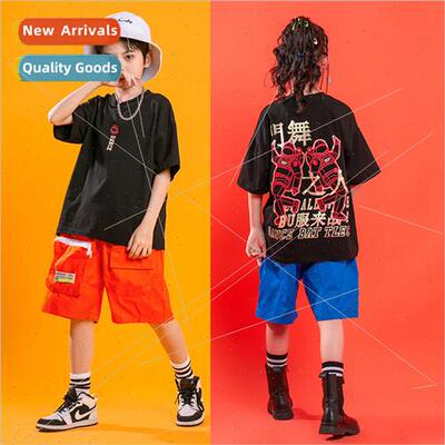 June 1 childrens permance clothing summer boys handsome hiph