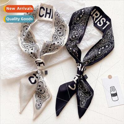 Korea  complex cashew small silk scarf career neckerchief ti