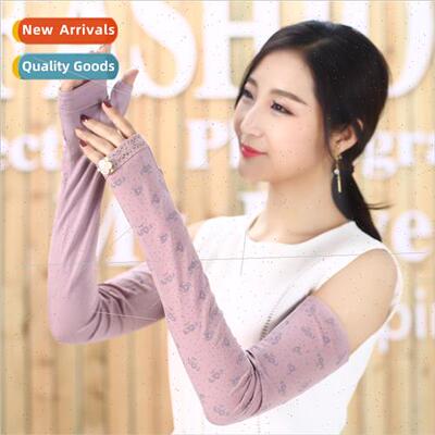 Sunscreen gloves female anti-ultraviolet summer ice silk sle