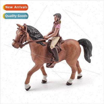 Stallion Rodeo Master Set Model Children Sandbox Scene Horse