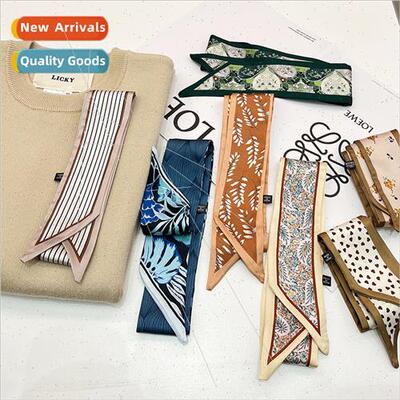 mple versatile but not obsolete neckerchief ins silk scarf 2