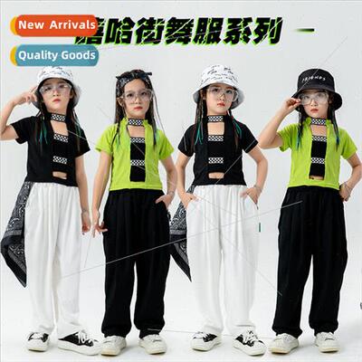 Girls Jazz Dance Costume Retro  Cool Funky Girls Practice Cl