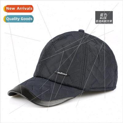 Hat men fall winter Korea  middle-aged elderly ear protectio
