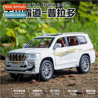 Prado 1:24 alloy car model wh sound lights boomerang functio