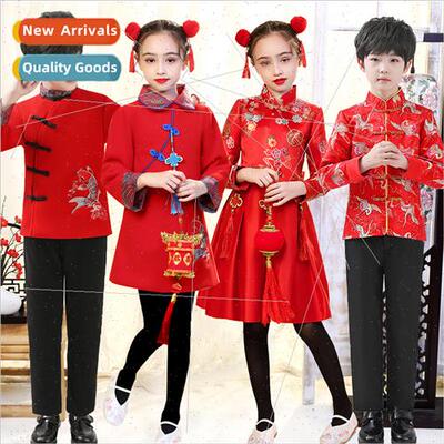 Childrens festive permance clothes Tang Chinese  New Years E