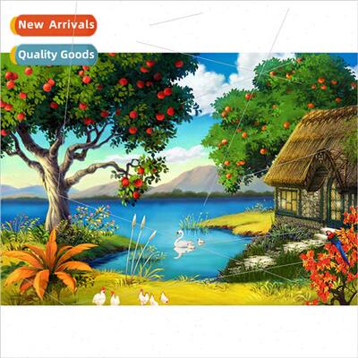 New living room hand-applied diamond decoration painting lak