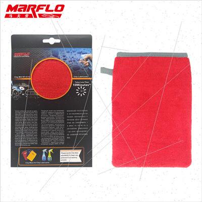 detailing clay towel Red claying glove Magic clay适用removin