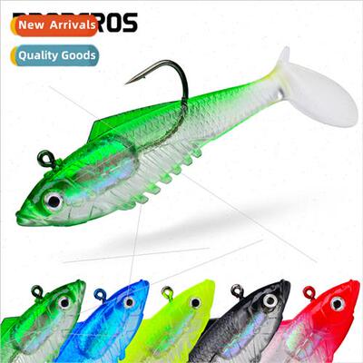 LUYA PACKED LEAD FISH 11g 19g T-Tail Soft Lure Road Lure Sea