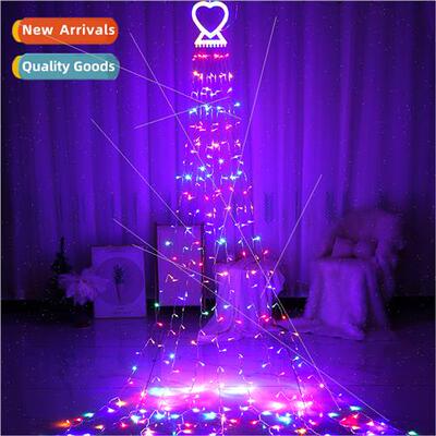 Model led love waterfall lights christmas e decoration love