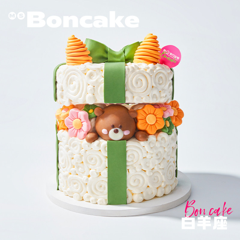 BONCAKE【白羊座】券乌梅子酱网红创意蛋糕北京上海沈阳同城配送_虎窝淘