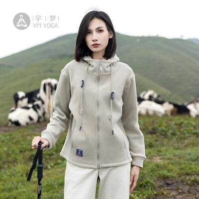 远红外升温加厚摇粒绒外套