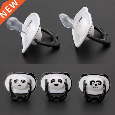 Cute Panda Nipple Dummy Pacifier Baby Food Grade PP Silicone