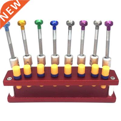 8 Pcs Watch Screwdrivers with Metal Stand Tool for Watch Rep