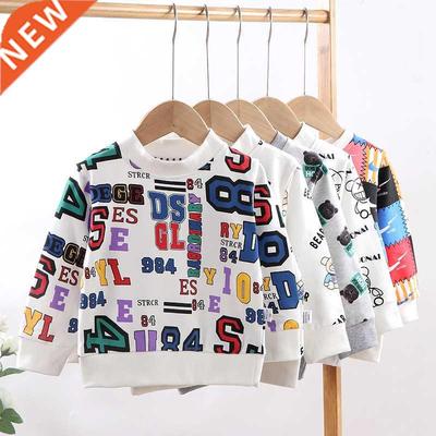 Children's Sweaters Baby Boys Hoodies Toddler Girls Spring A