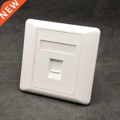 1 Port CAT7 RJ45 Wall Panel CAT.7 LAN Interface Socket For 1