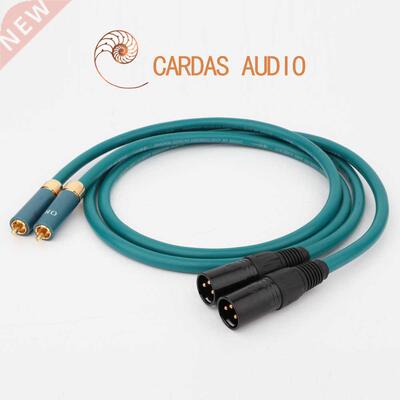 Pair HiFi ortfon RCA to 3pin XLR Balanced plug Audio Cable C