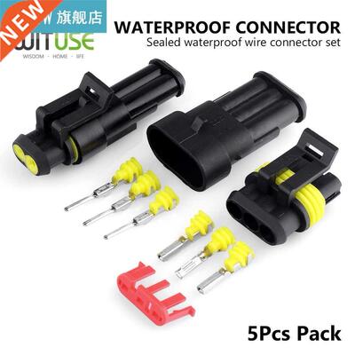 5sets 1/2//4/5/6 Pins 12A IP68 pins Way AMP Super seal Wate