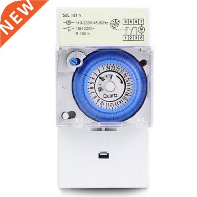SUL181H Mechanical Timer Switch 220V 16A 24H 8 Settings Manu