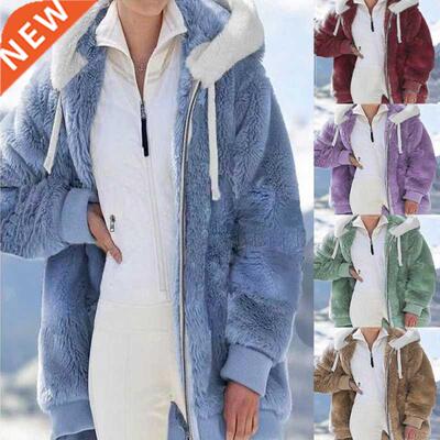 Hoodie Hooded Jacket Women's Flannel Jacket Hoodie Women's P