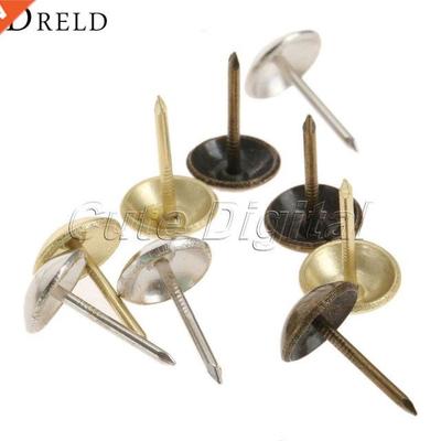 100pcs 11x17mm Iron tachas Furnitures Upholstery Tacks Stud