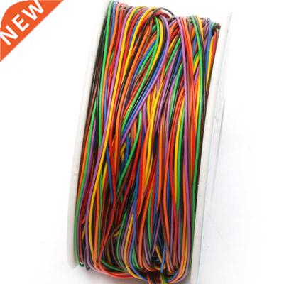 One Roll 8 Colors 30AWG Wire Wrapping Wire, Tinned Copper So
