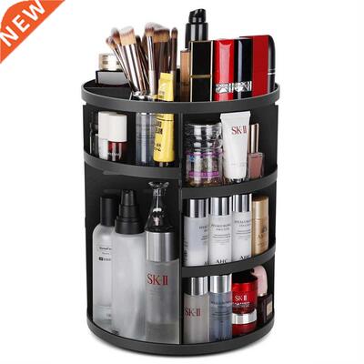 Dressing Table Storage Box 60 Degree Rotation Skincare Prod