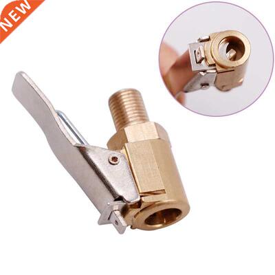 1 Pcs Car Truck Brass Air Pump Chuck Tyre Valve 8mm Pump Val
