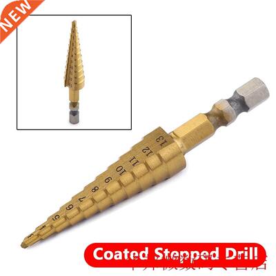 Stepped Drill 3-13mm HSS Titanium Coated Power Tools Carbide