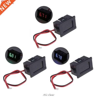 DC 2 fils 4.5-30V Mini LED achage numérique voltm&egr