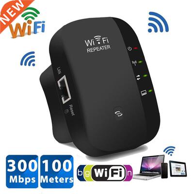Wireless WiFi Repeater Wifi Extender 300Mbps Wi-Fi Amplifier