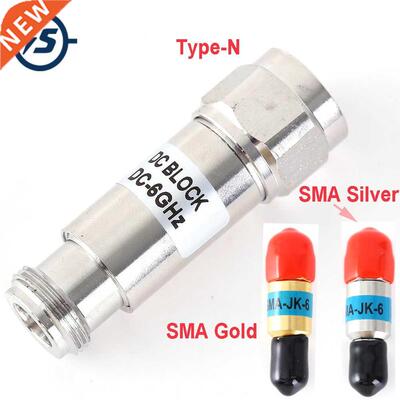 2W Type-N/SMA Male to Female DC-Block DC-6.0GHz 50ohm RF Coa
