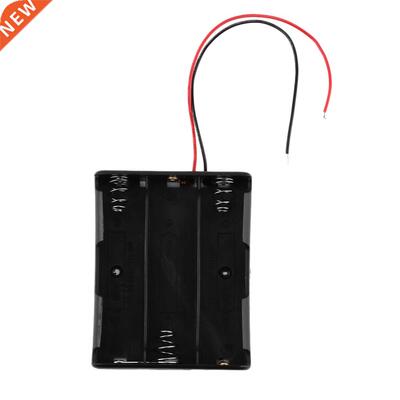 Battery Black Storage Case Box Holder For 3x18650 3.7V With