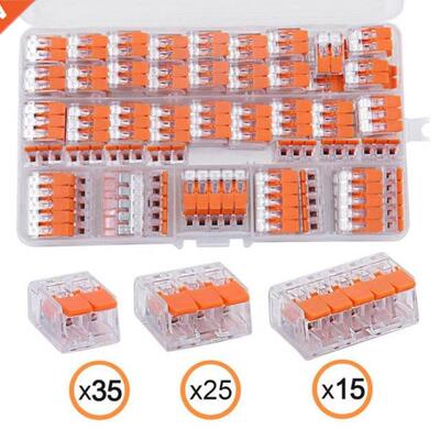 Lever Wire Connectors 75Pcs Wire Connector Assortment Pack C