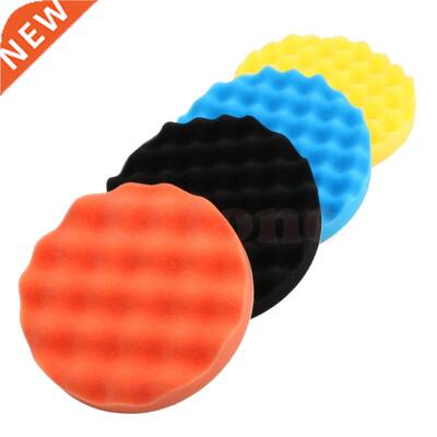 4pcs/Set 3/4/5/6/7 Inch Buffing Sponge Polishing Pad Hand To
