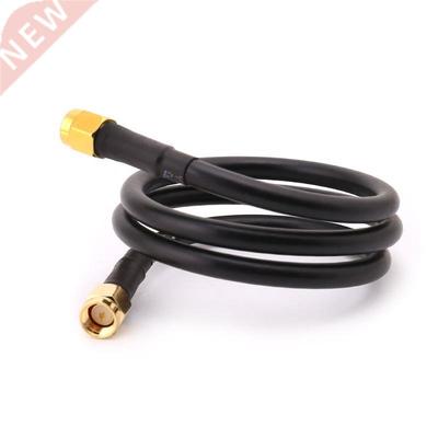 SMA Male To SMA Male RG58 Pigtail Cable 50cm Low-loss Antenn