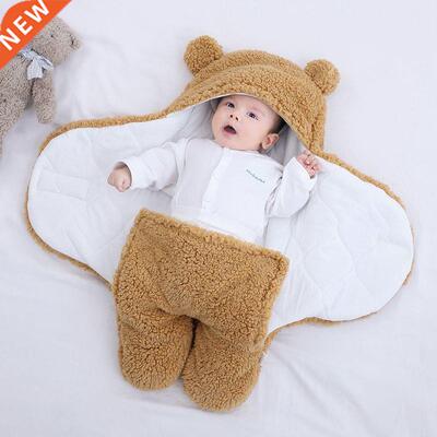 Soft Newborn Baby Wrap Blankets Baby Sleeping Bag Envelope F