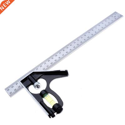 300mm Combination 90 Degree Wood Working Ruler Horizontal A