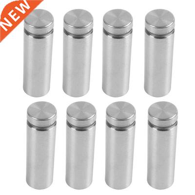 8 Pcs Stainless Steel Standoff Pins Screw Glass Fre Hanger