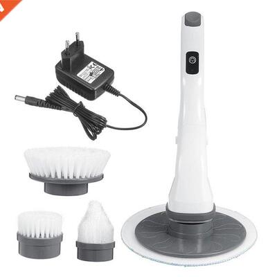 Electric Cleaning Brush Waterproof Cleaner Rotating Scrubber