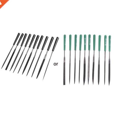 10Pcs Needle File Set Hardened Alloy Strength Steel Files- M