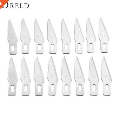 16 Pcs 11# Blades for Wood Carving Tools Engraving Craft Scu