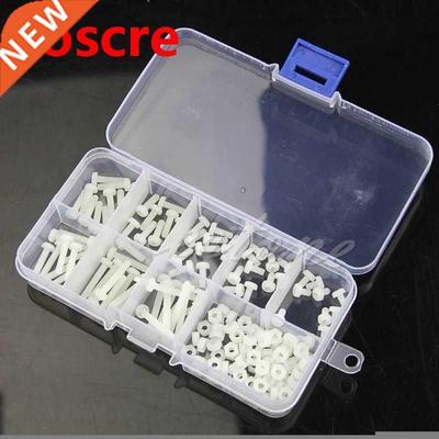 160Pcs Metric M3 8 Sizes Assortment Stand-off Nylon Screws B
