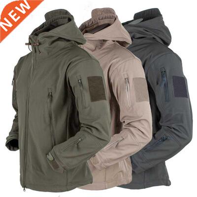 Chaqueta térmica de camuflaje para hombre, abrigos de