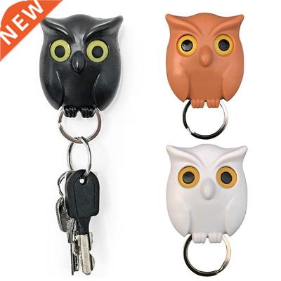 1PCS Home Decor Storage Hooks Night Owl Magnetic Key Hook Ol