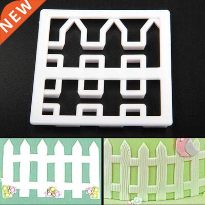 1PC Fence Shape Cake Cutter Sugarcraft Cookie Mold Fondant C